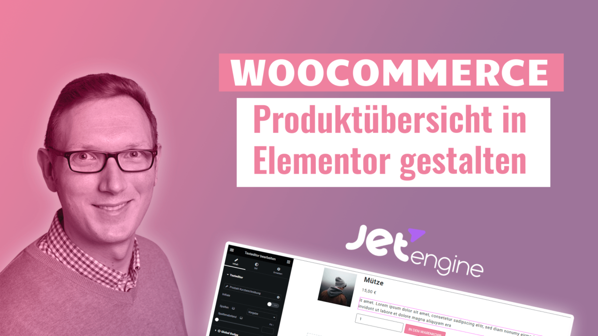 Eigene Woocommerce-Produktübersicht in Elementor gestalten mit JetEngine | Yoga Webdesign